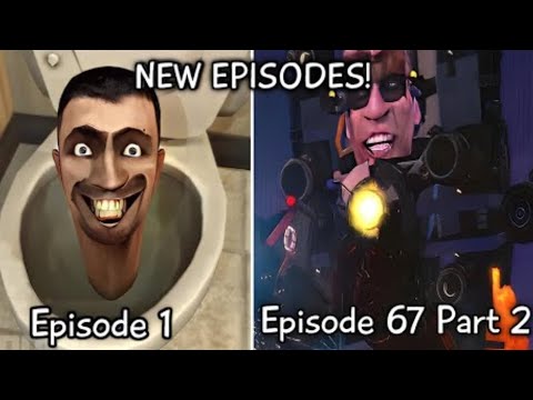 Skibidi Toilet 1 - 67 Part 2 All Full Episodes (60 FPS REMASTERED) G-Man V5 Upgraded (Episode 68 ...