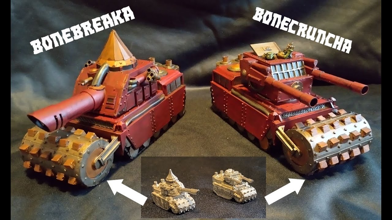 40k Scale Bonebreaka and Bonecruncha - YouTube
