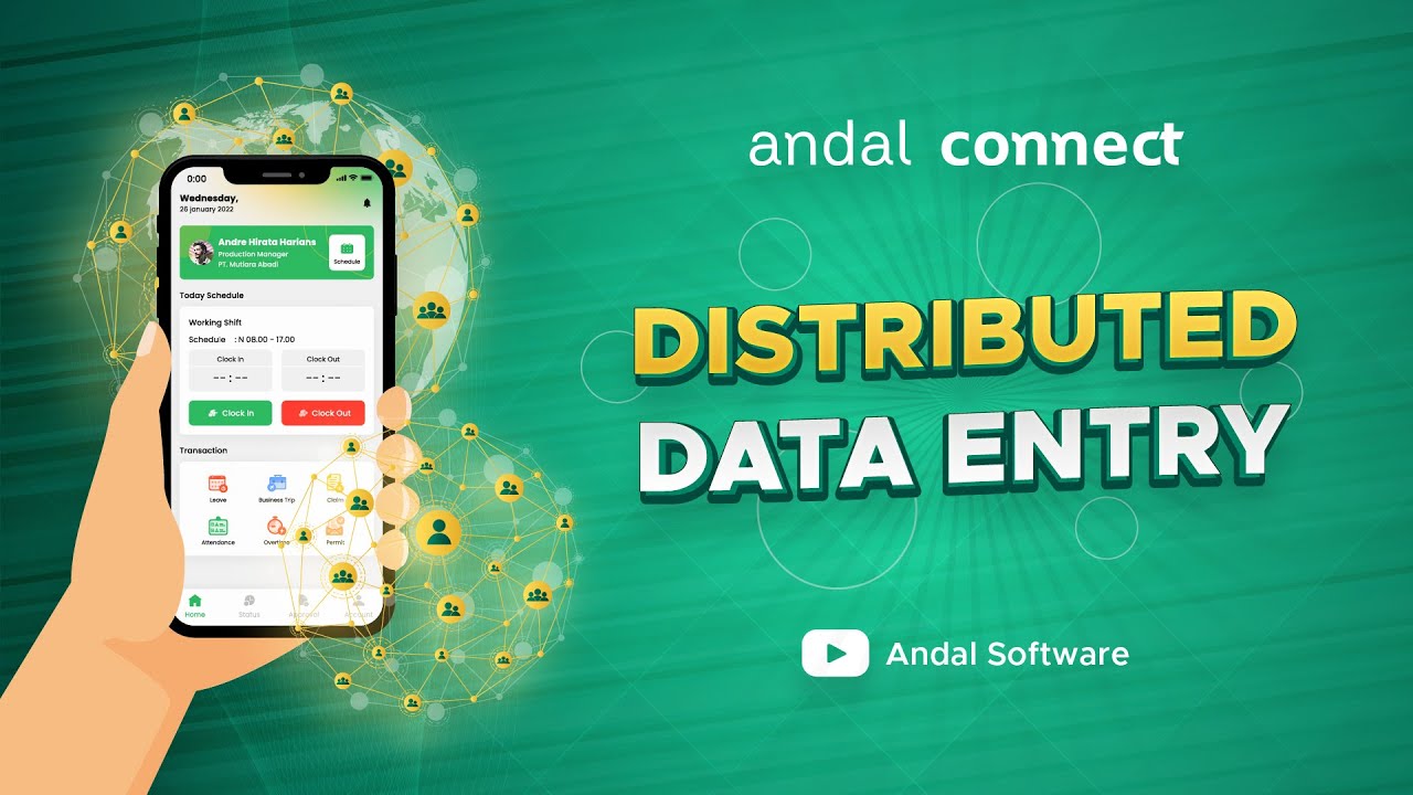 Distributed Data Entry With Andal Connect! - YouTube