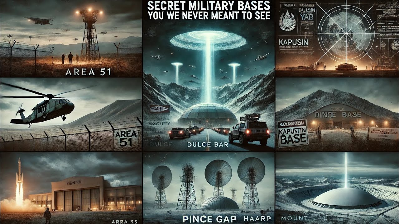 Top Secret Military Bases You Were Never Meant to See - YouTube