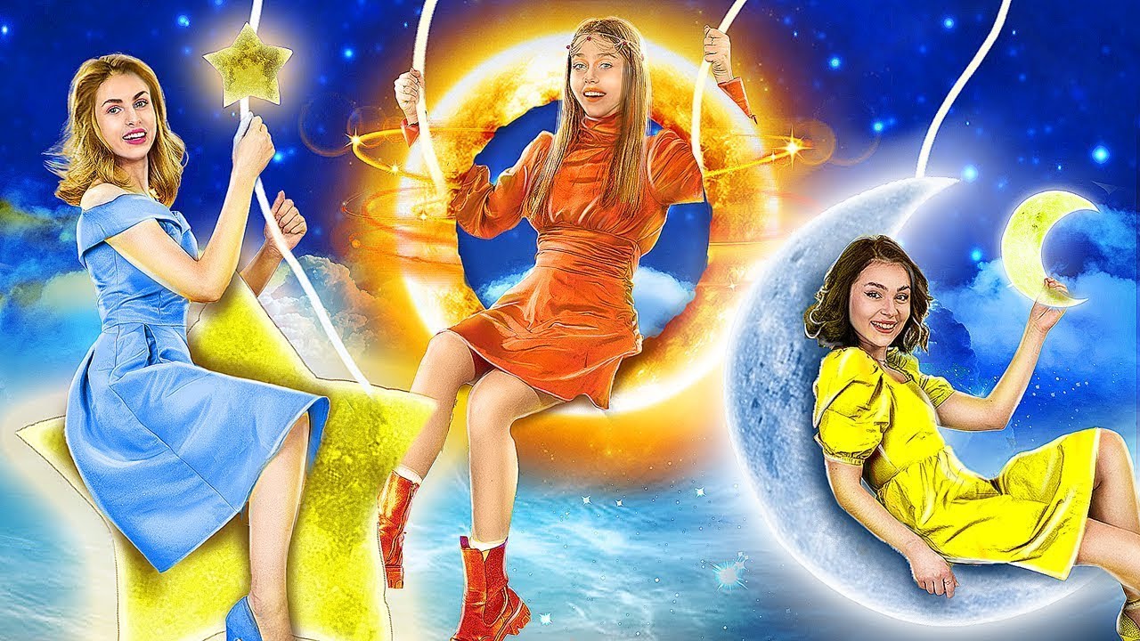 Construímos um Beliche para Trigêmeas! Garota da Lua, Garota do Sol e Garota Estrela na Vida ...