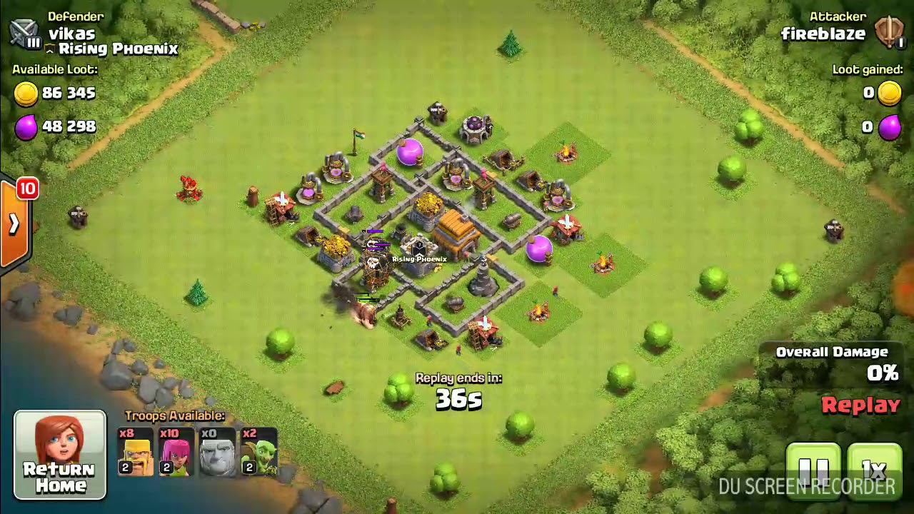 Best defence ever in coc - YouTube