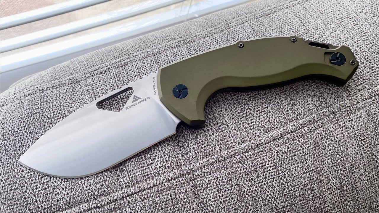 Summit Knife Co El Capitan Unboxing! - YouTube