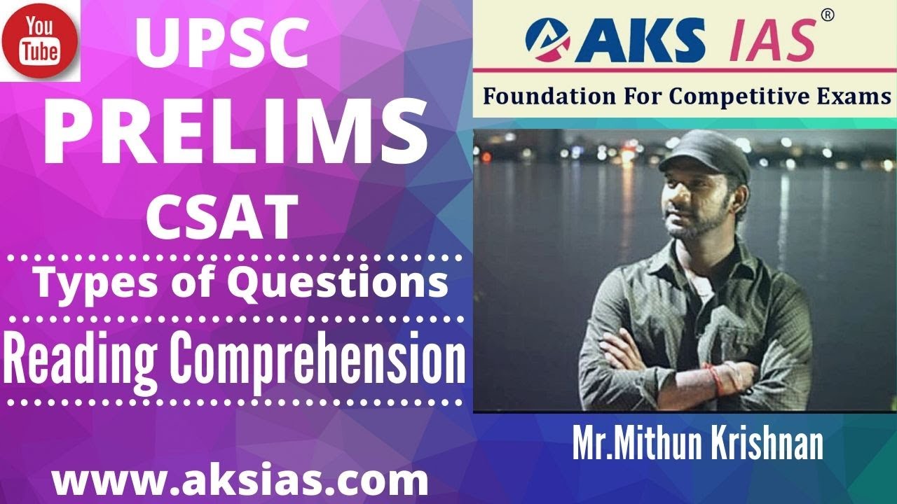 Types Of Questions Reading Comprehension Prelims CSAT AKS IAS YouTube types-of-questions-reading-comprehension-prelims-csat-aks-ias-youtube