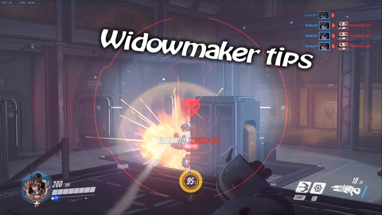Overwatch - Widowmaker Accuracy tips - YouTube