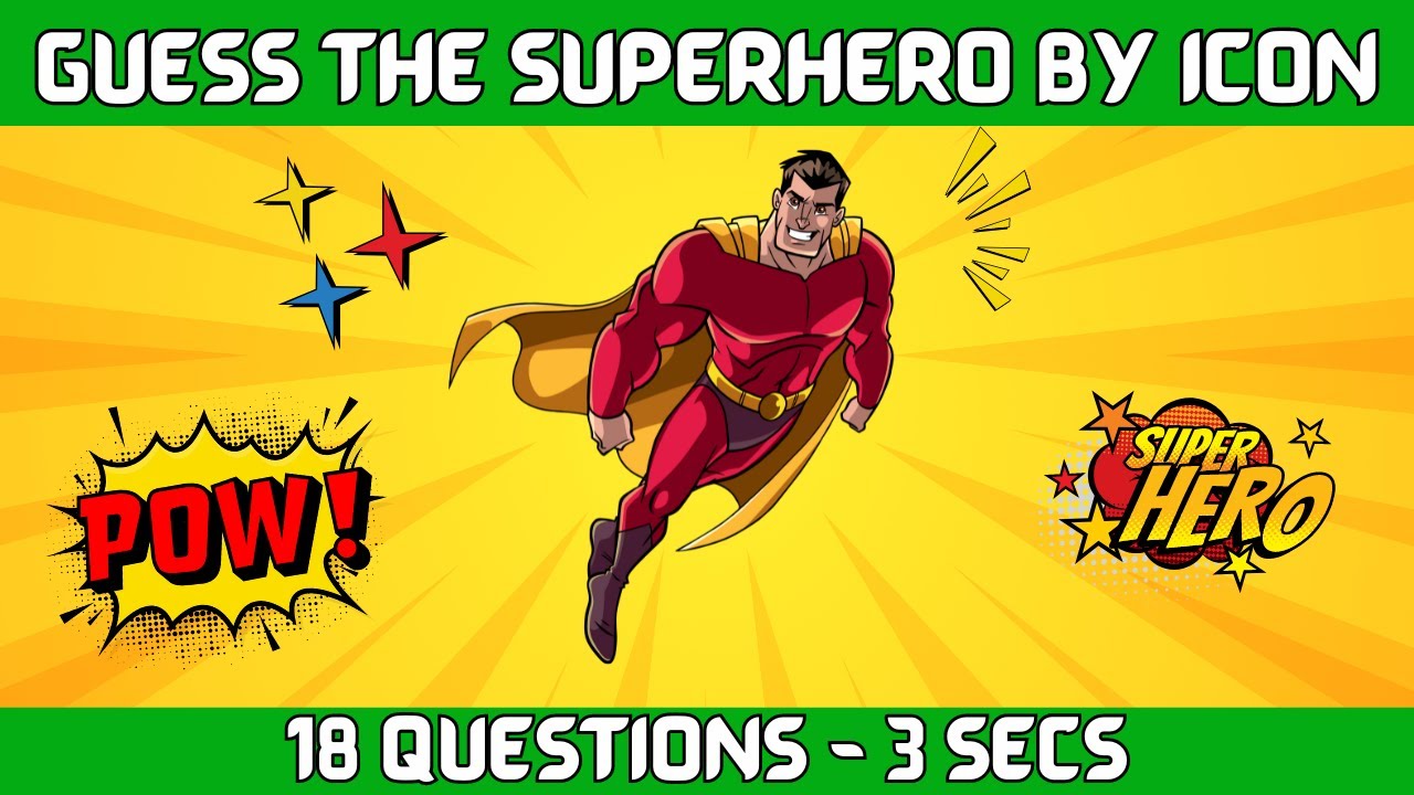🦸‍♂️ Guess the Superheroes Challenge! 🦸‍♀️ Can You Identify Them All? 🔍 ...