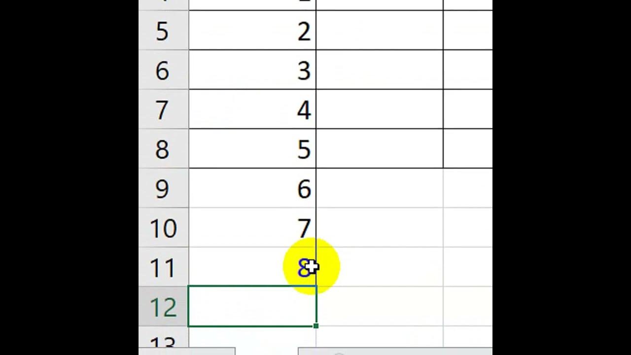 How To Repeat Borders In Excel Automatically Add Borders Excel Youtube