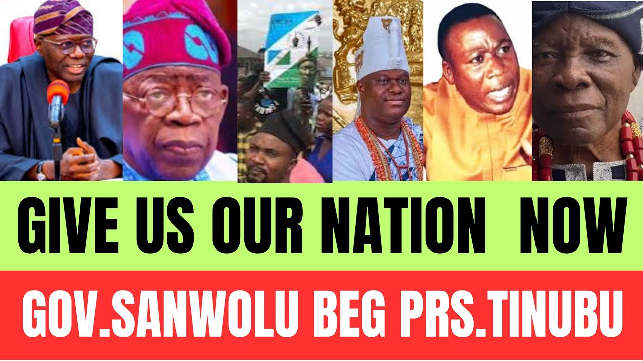 IROYIN AYO: ODUDUWA NATION NOW,,GOV. SANWOLU BEG PRS.TINUBU ,,IT IS ...