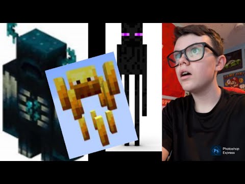 TOP TEN MOST OP MOBS IN MINECRAFT (Hostile mobs) - YouTube