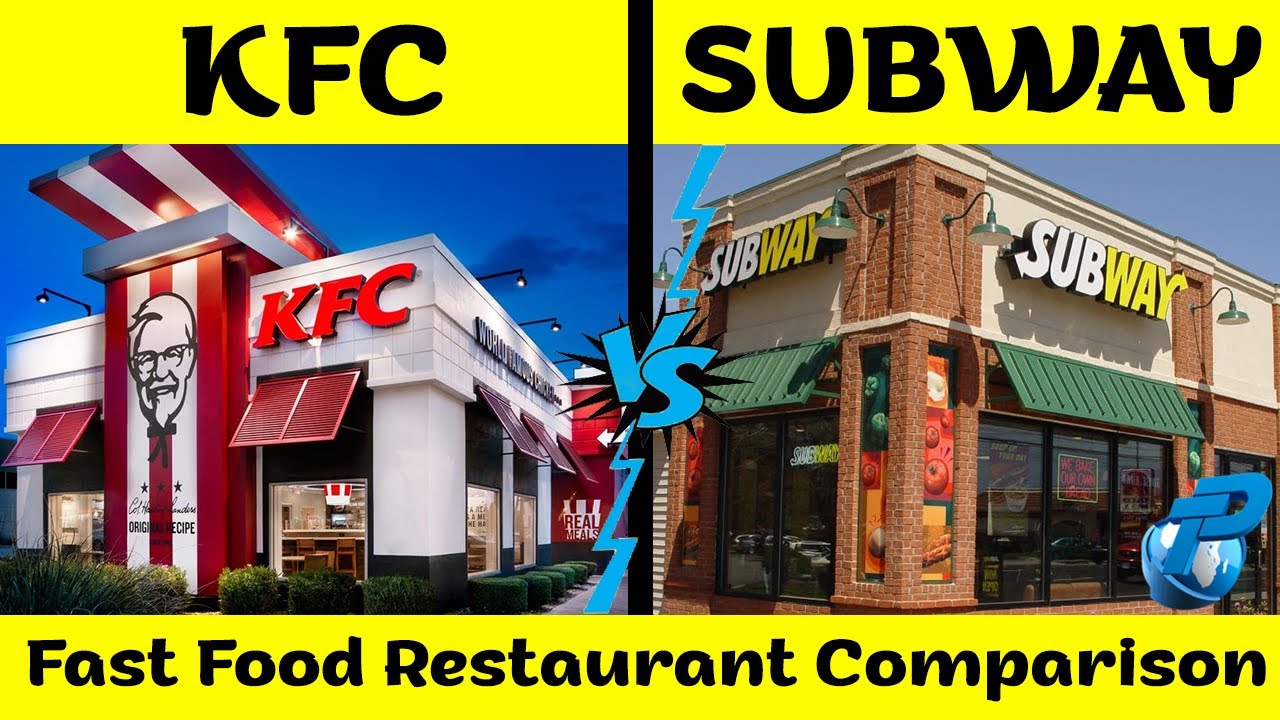 KFC VS Subway Comparison | Subway VS KFC Comparison in HIndi 2024 - YouTube