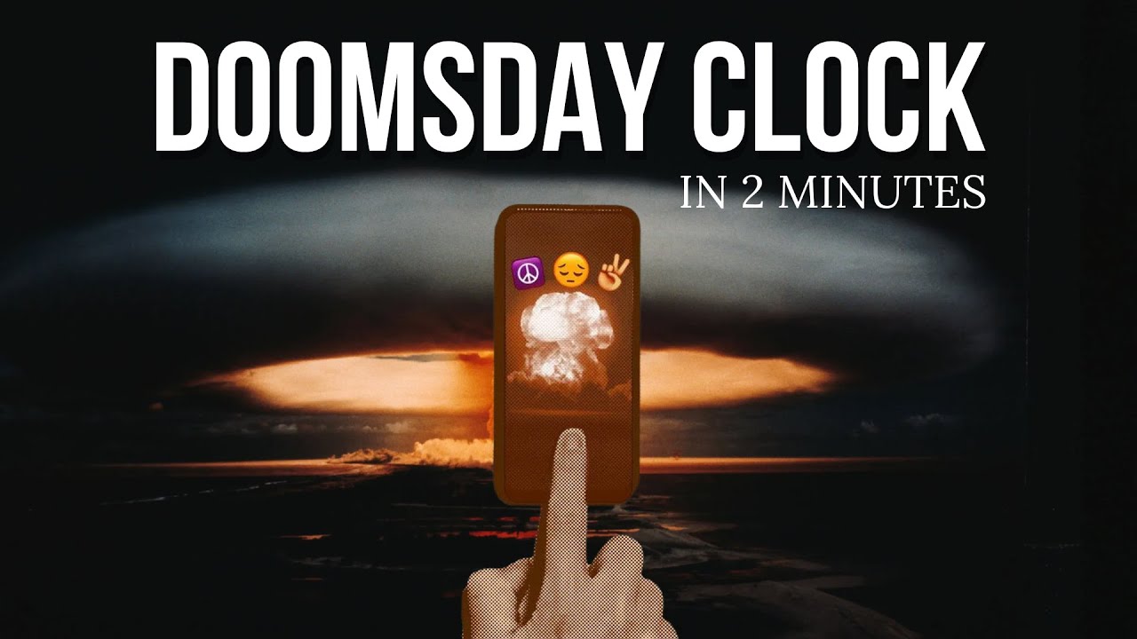Tick, Tock, Apocalypse O'Clock! | Doomsday clock in 2 minutes - YouTube