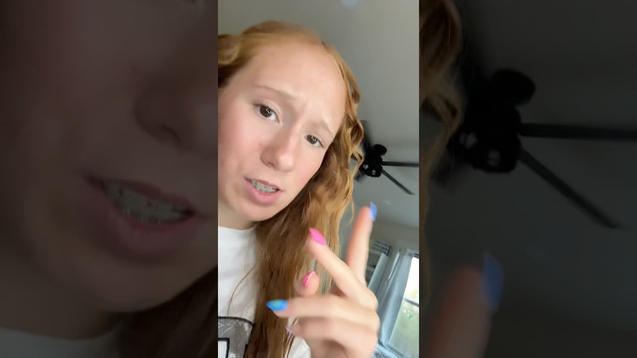 Heatless curl gone wrong - YouTube