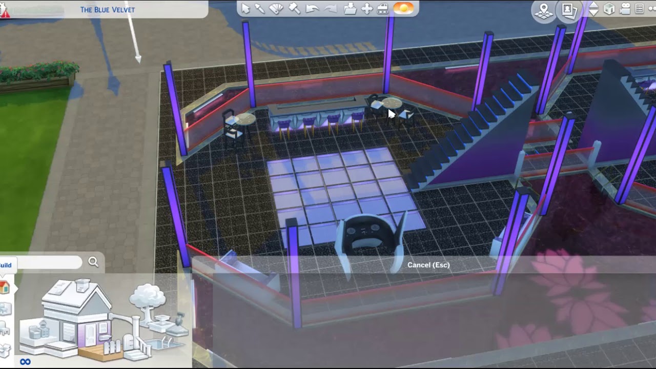 Rave Lotus Nite Club build 2 - YouTube