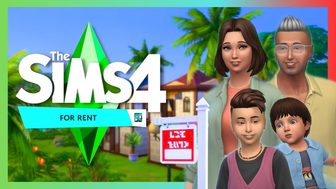 Sims 4 For Rent - Part 5 - NIGHT MARKET! 🏮 - YouTube