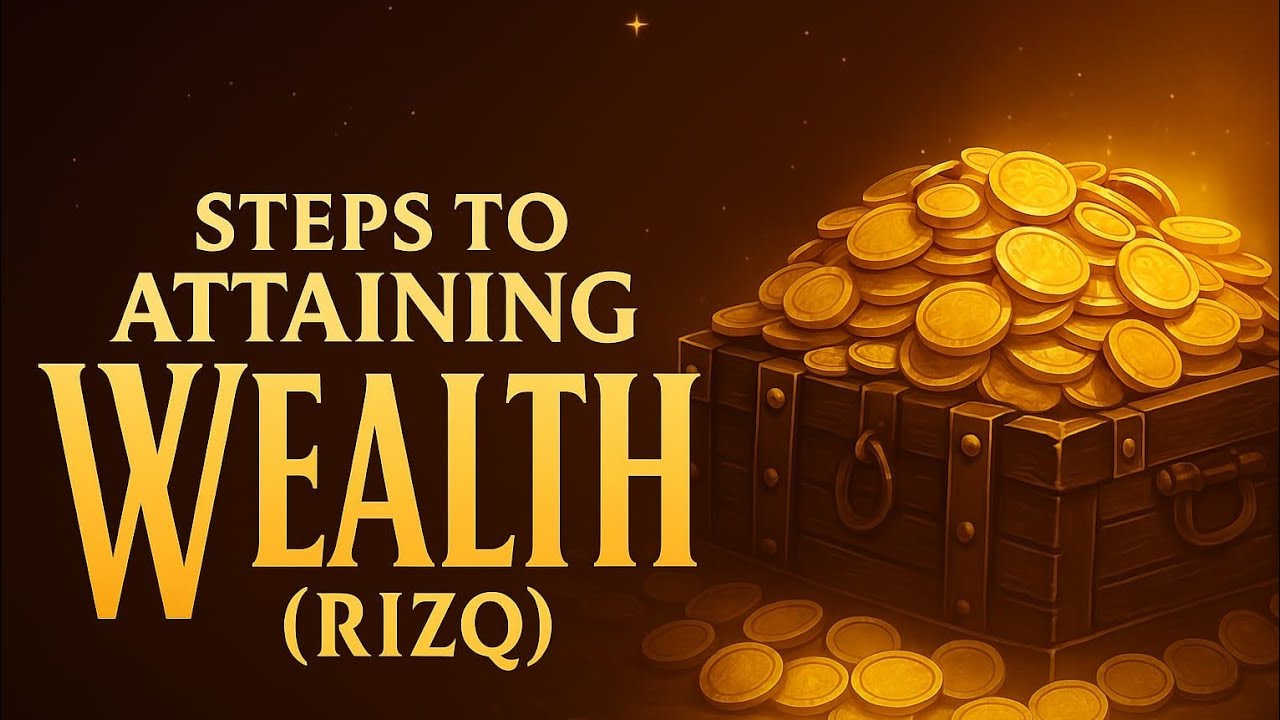 STEPS OF ATTAINING WEALTH RIZQ - YouTube