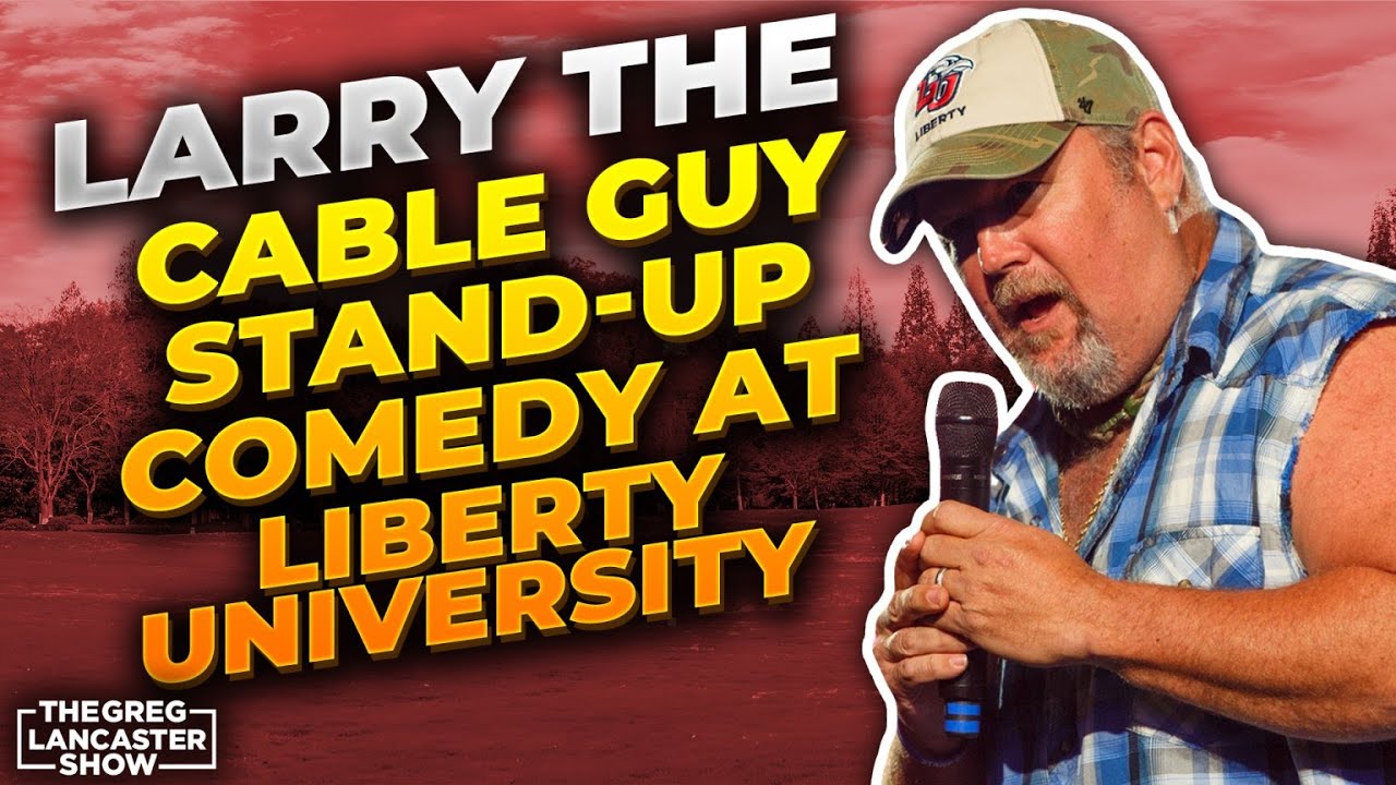 Larry The Cable Guy Stand Up Comedy at Liberty University & His Awesome ...