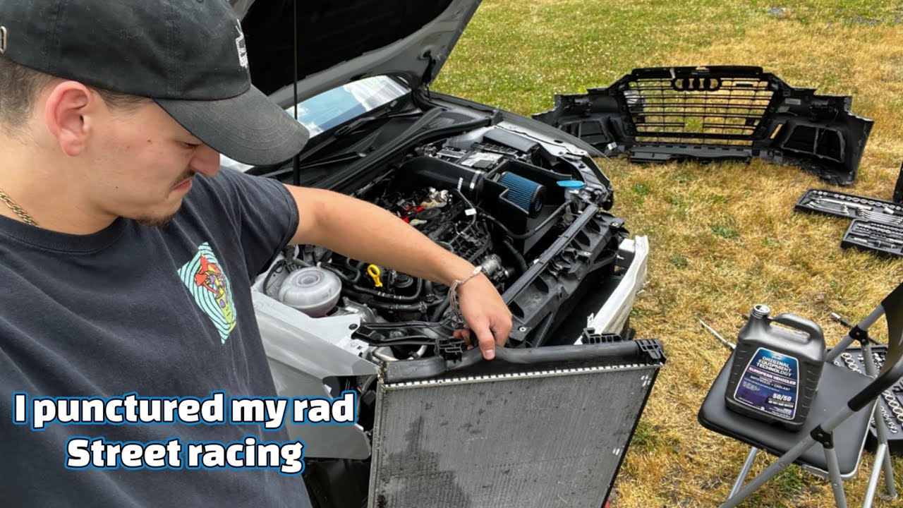 2020 Audi A3 radiator install - YouTube