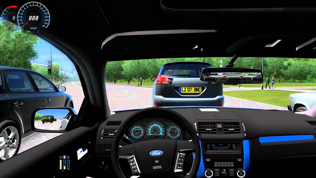 City Car Driving - Ford Fusion - YouTube