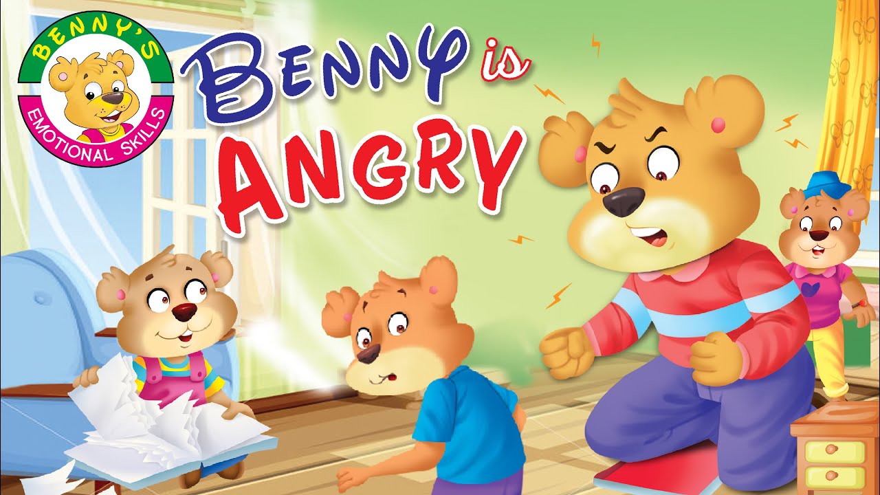 Benny is Angry | Benny's Emotional Skills | Short Stories for Kids ...