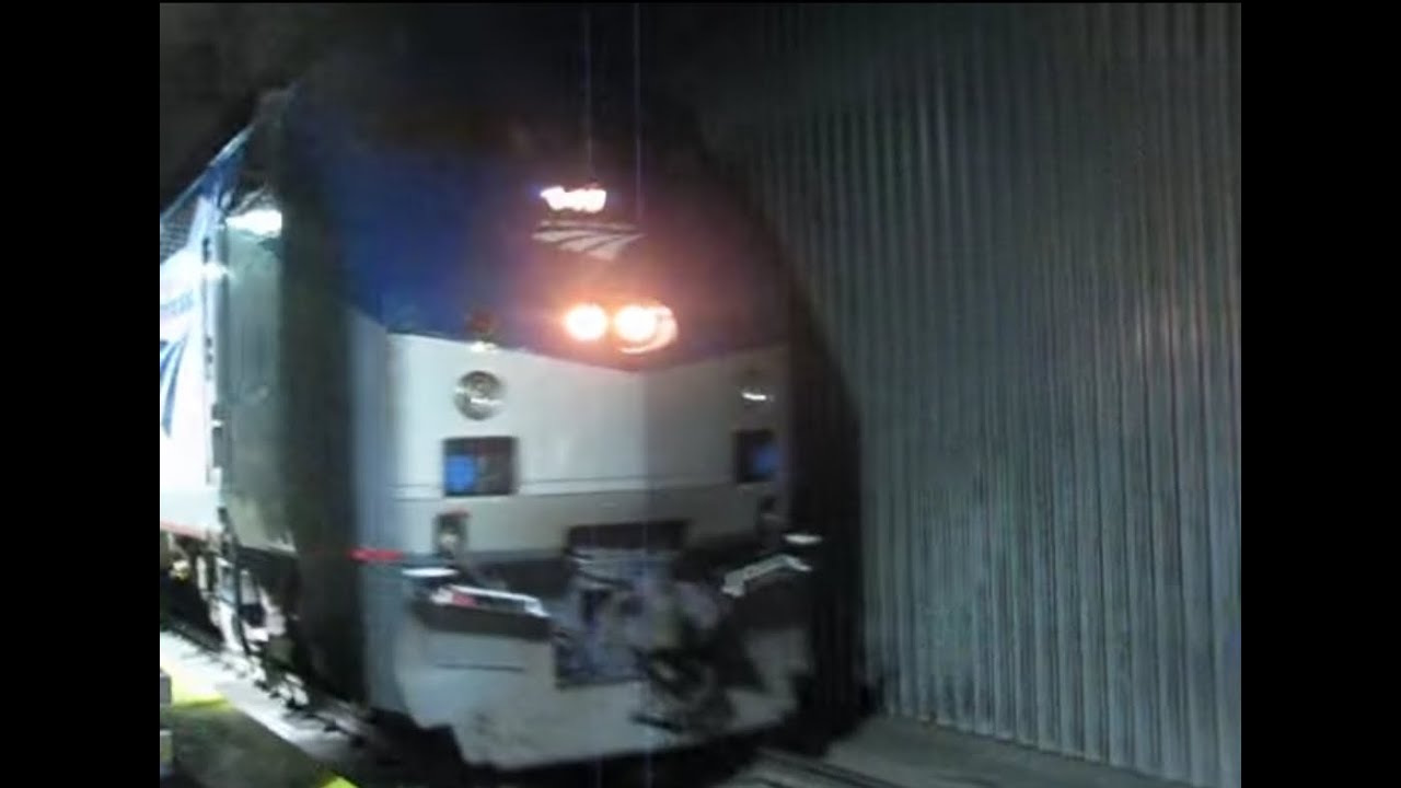 Amtrak Cardinal #50 2 Hours Late Arrives In Indianapolis Lead by P42 ...