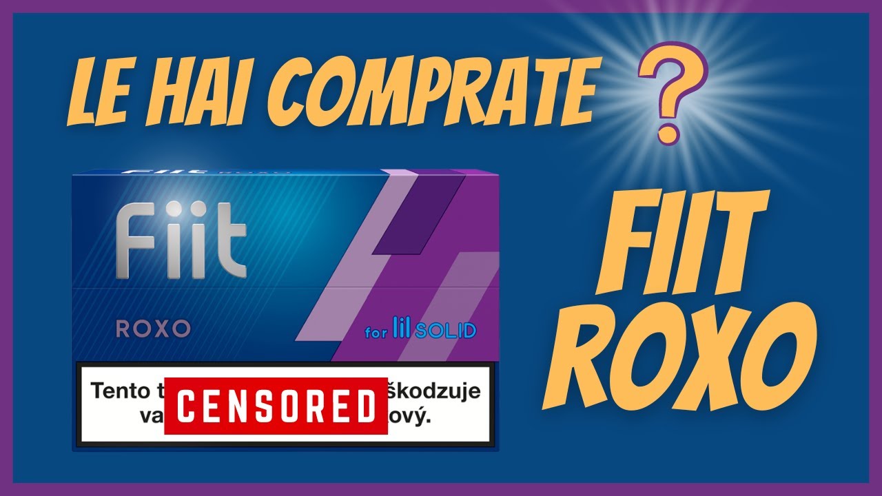 FIIT ROXO | spendi meno ma saranno buone?? - YouTube