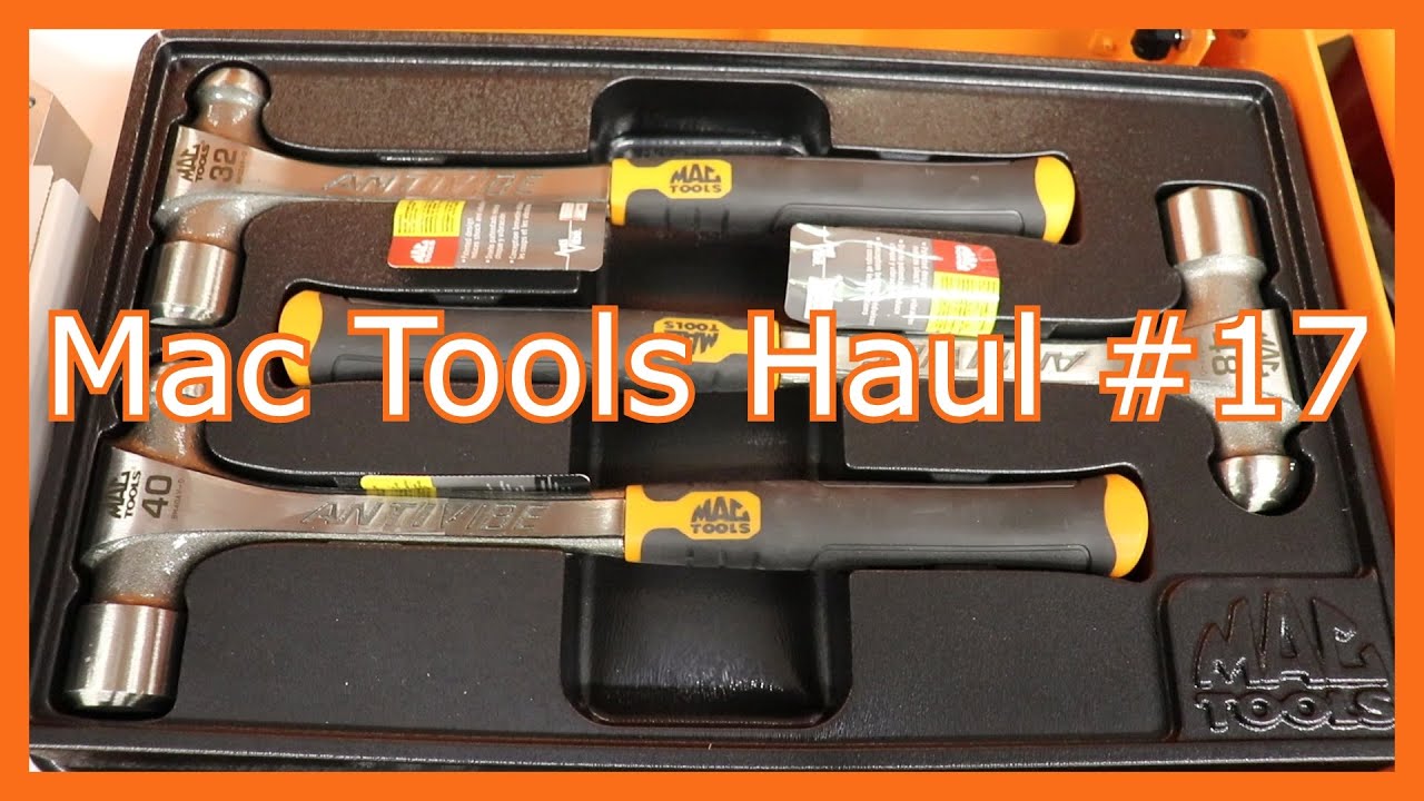 Mac Tools Haul #17: BH3AVS-O 3 Piece Heavy Hitter Anti-Vibe Ball Peen ...