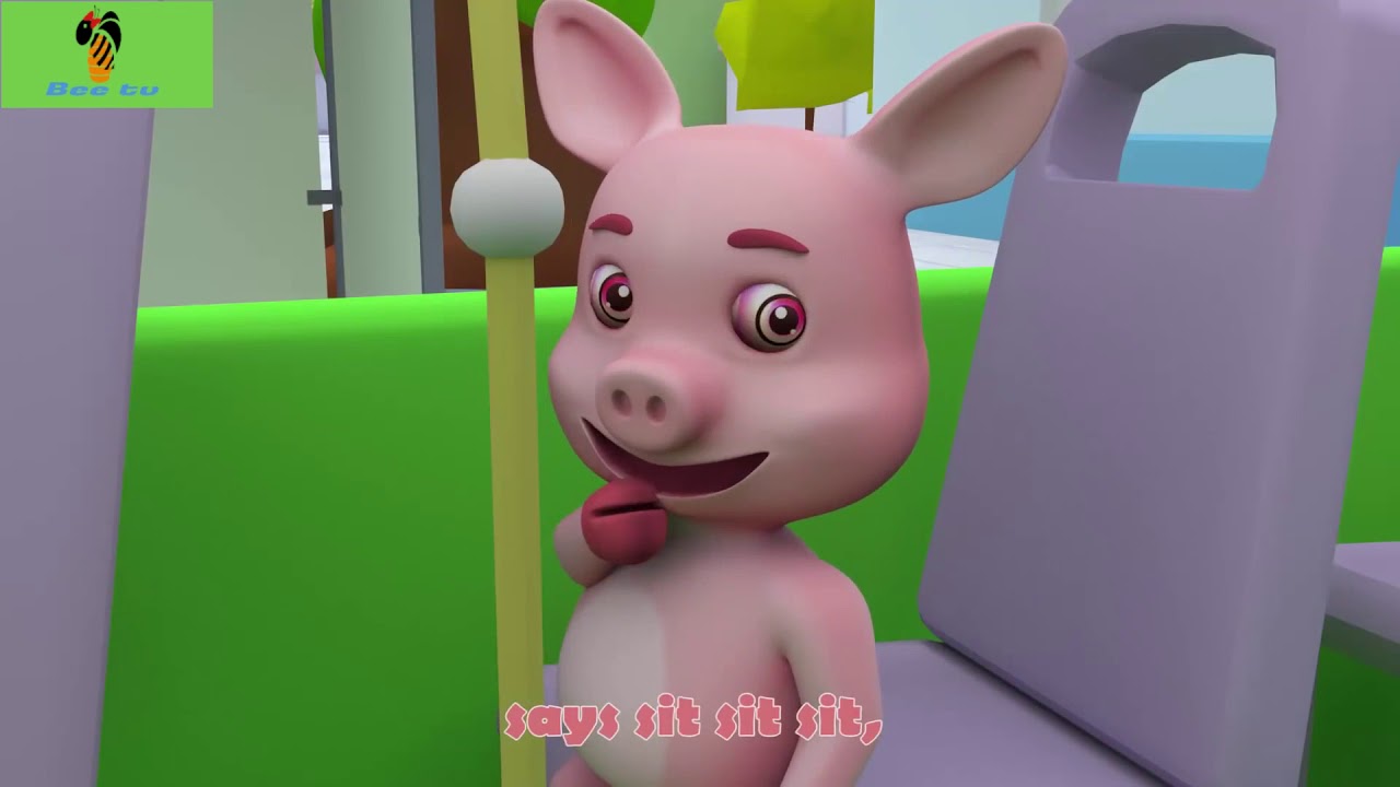 wheels on the bus by baby tv - YouTube