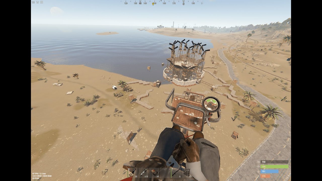 Red room Rust base 2x2 finally version 48turrets magic rust #16 - YouTube