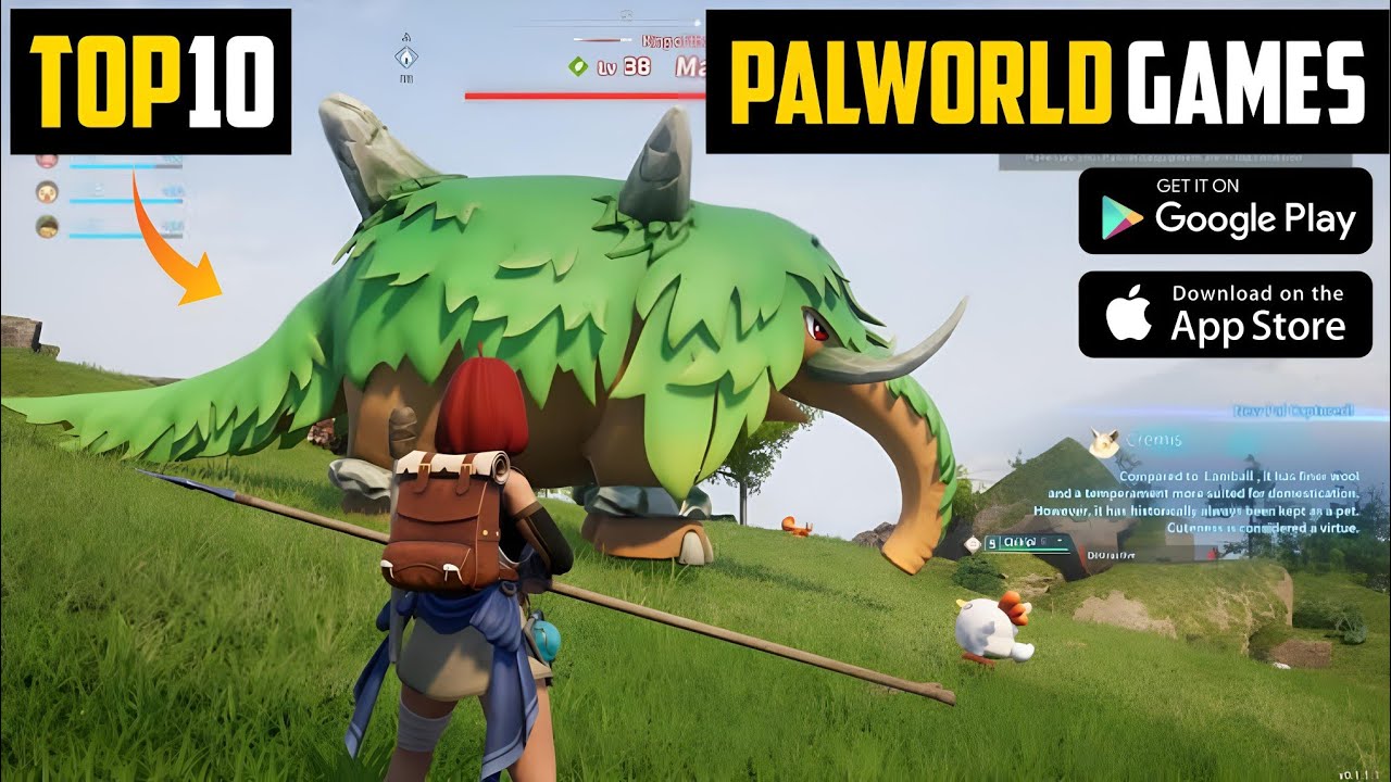 Top 10 BEST Games Like PALWORLD For Android 😍🔥|| 2024 || 10 Best Games ...