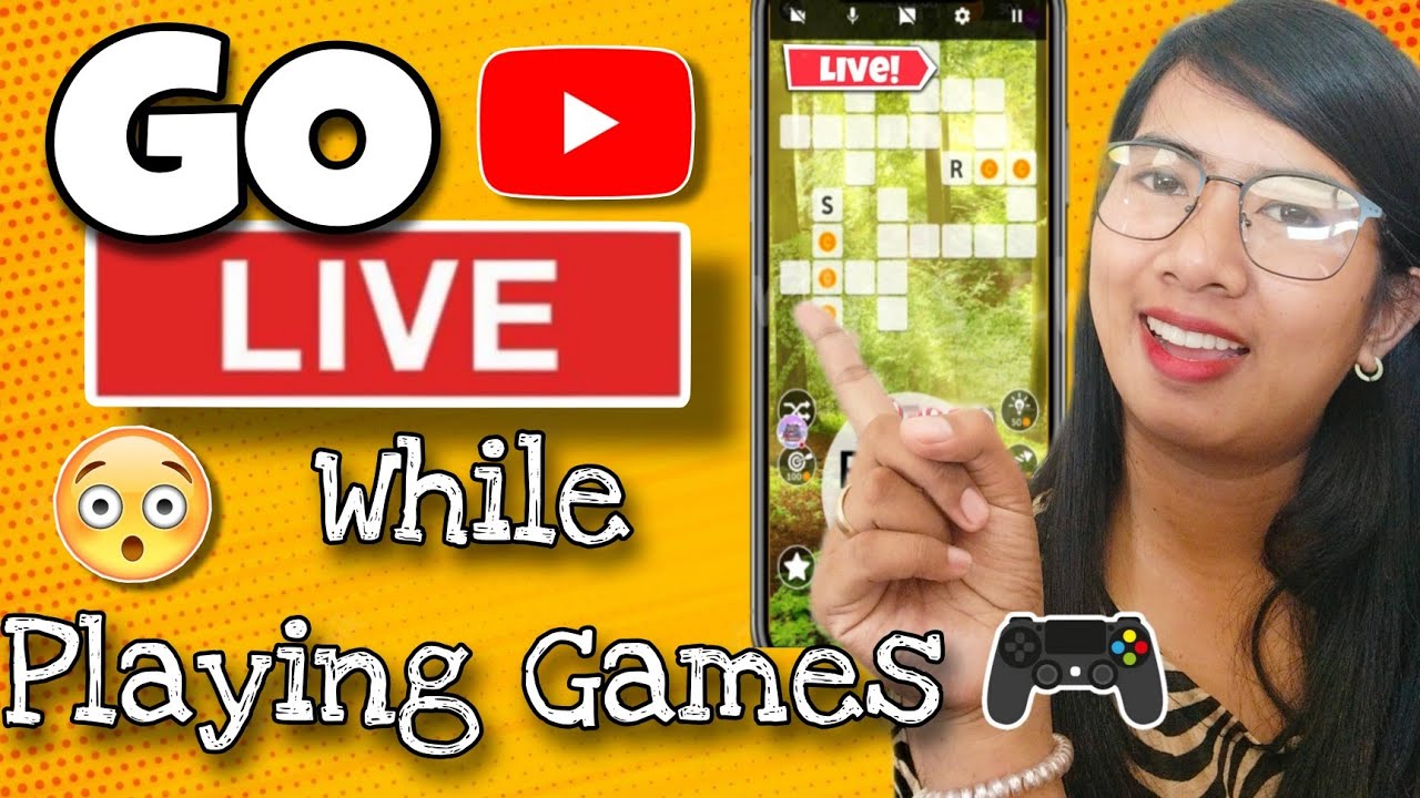 HOW TO GO LIVE ON YOUTUBE WHILE PLAYING GAMES | PLAYING GAMES ON ...