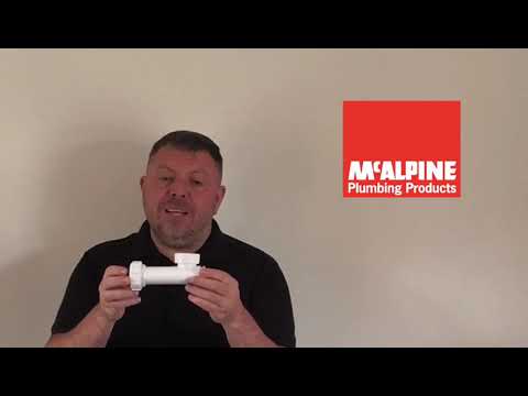 McAlpine WHB-1 - Wash Hand Basin Space Saver with Self-Closing Waste ...