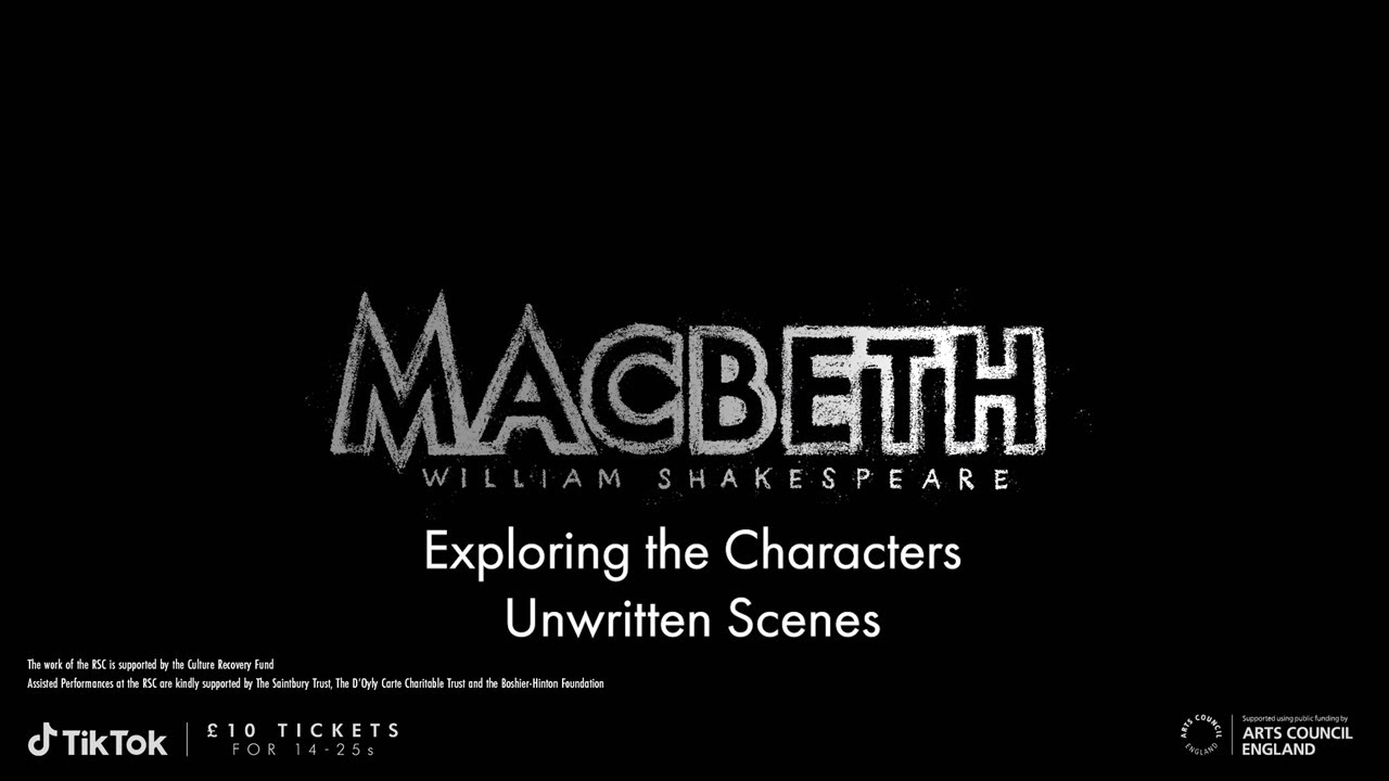 Activity 4: Unwritten Scenes | Macbeth | Teacher Pack 2023 - YouTube