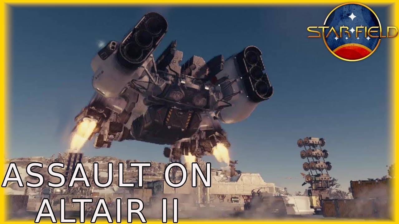 Starfeild | Saving Altair II from Spacers - YouTube