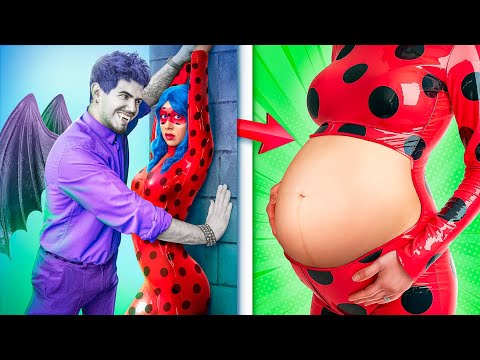 Vampire And Ladybug Got Married | Pregnant Ladybug