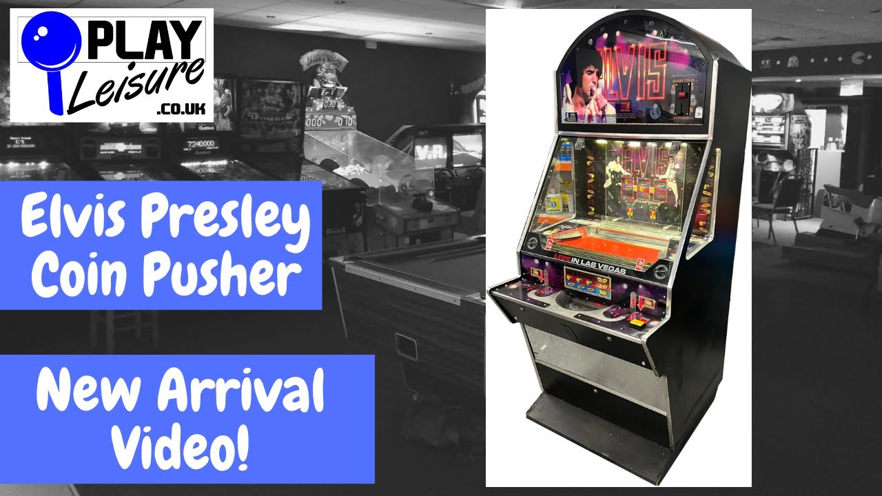 The King... of Coin Pushers?! It's the Elvis Presley Coin Pusher Arcade ...