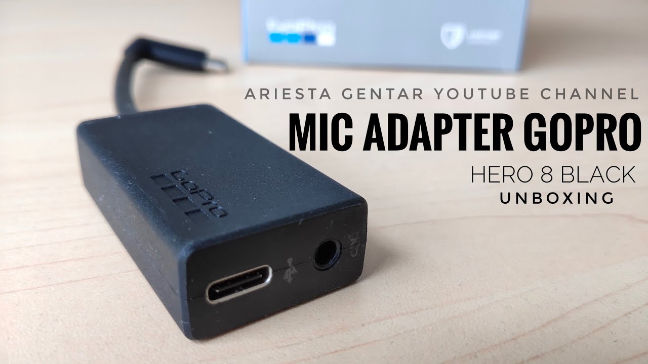Mic Adapter GoPro Hero 8 Unboxing & Review - YouTube