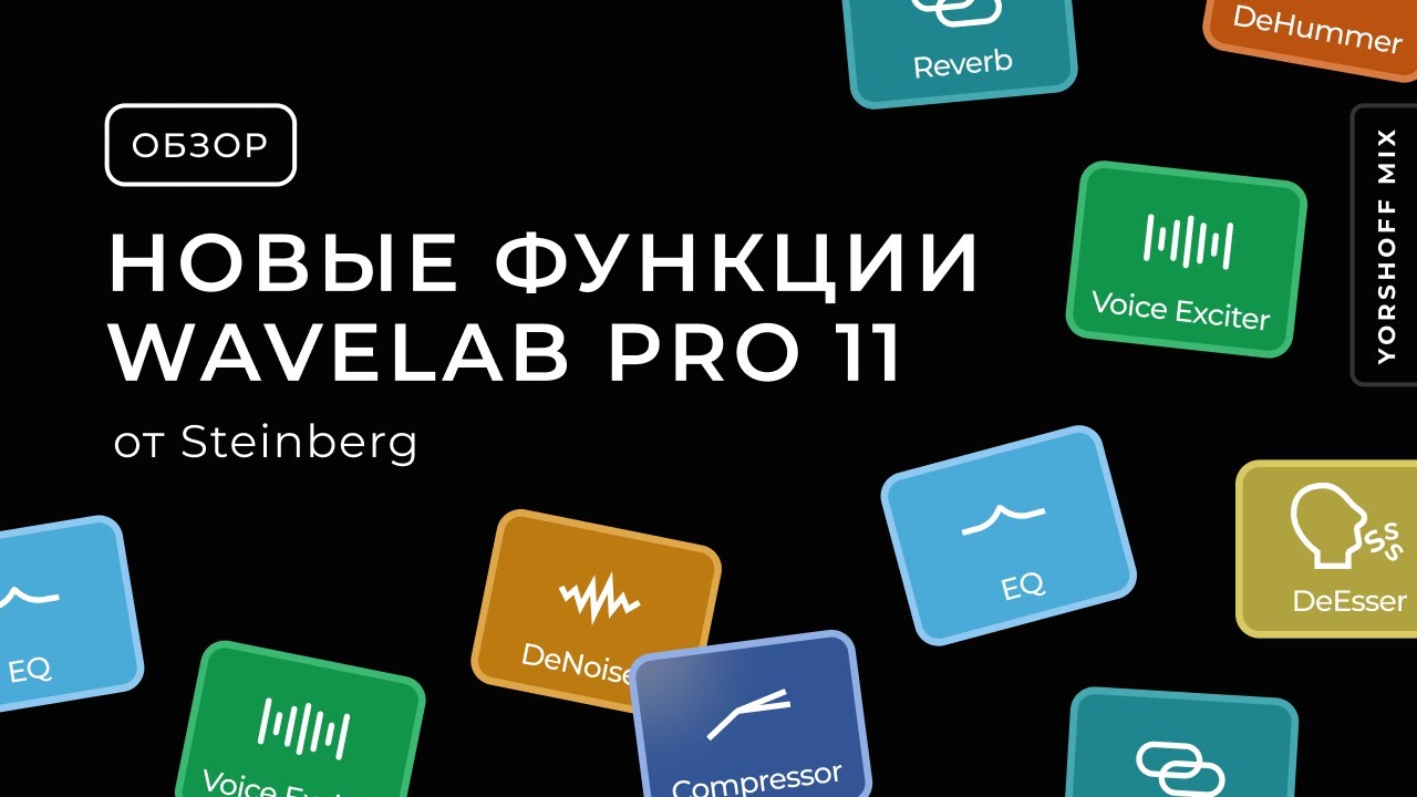 Новые функции WaveLab Pro 11 - YouTube
