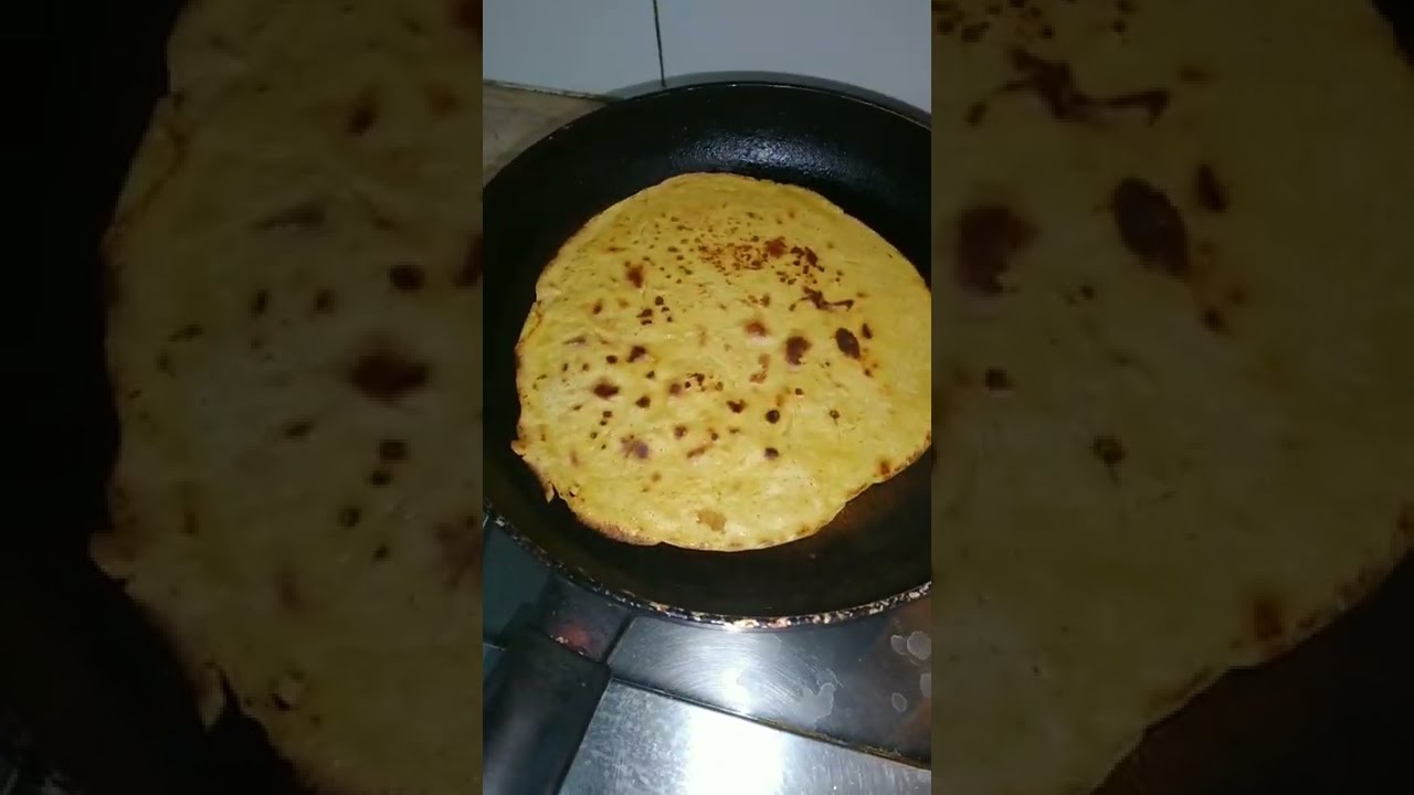 gram flour flat bread/besan ki roti - YouTube