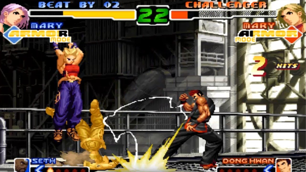 KOF 2000 Job bob VS Leng ge[冷哥] 킹 오브 파이터 2000 - YouTube