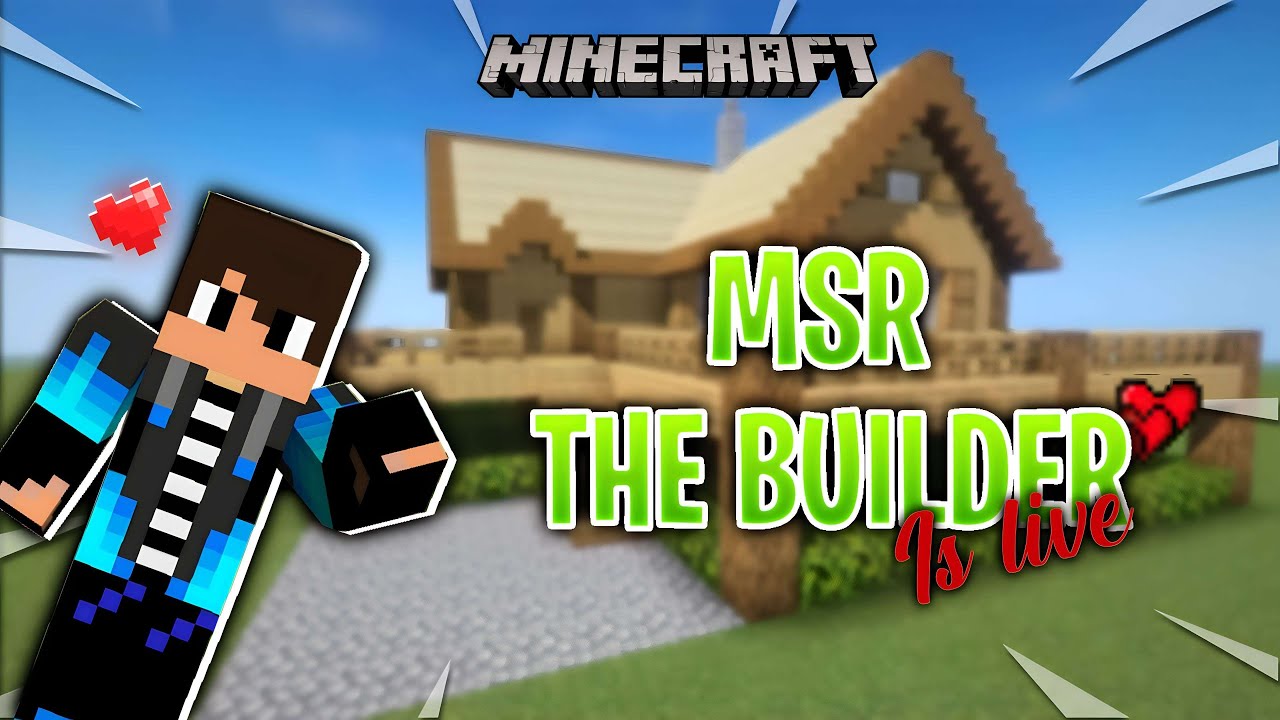 Minecraft is Live with MSR is Live #minecraft #minecraftshorts # ...