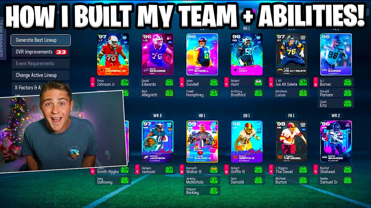 How I Built My Madden 26 Ultimate Team + Abilities I’m Using! (Genki ...