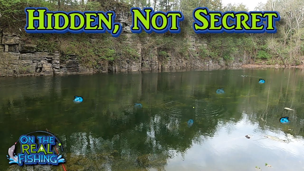 Bank Fishing the Hidden Lake at a Middle Tennessee State Park - YouTube
