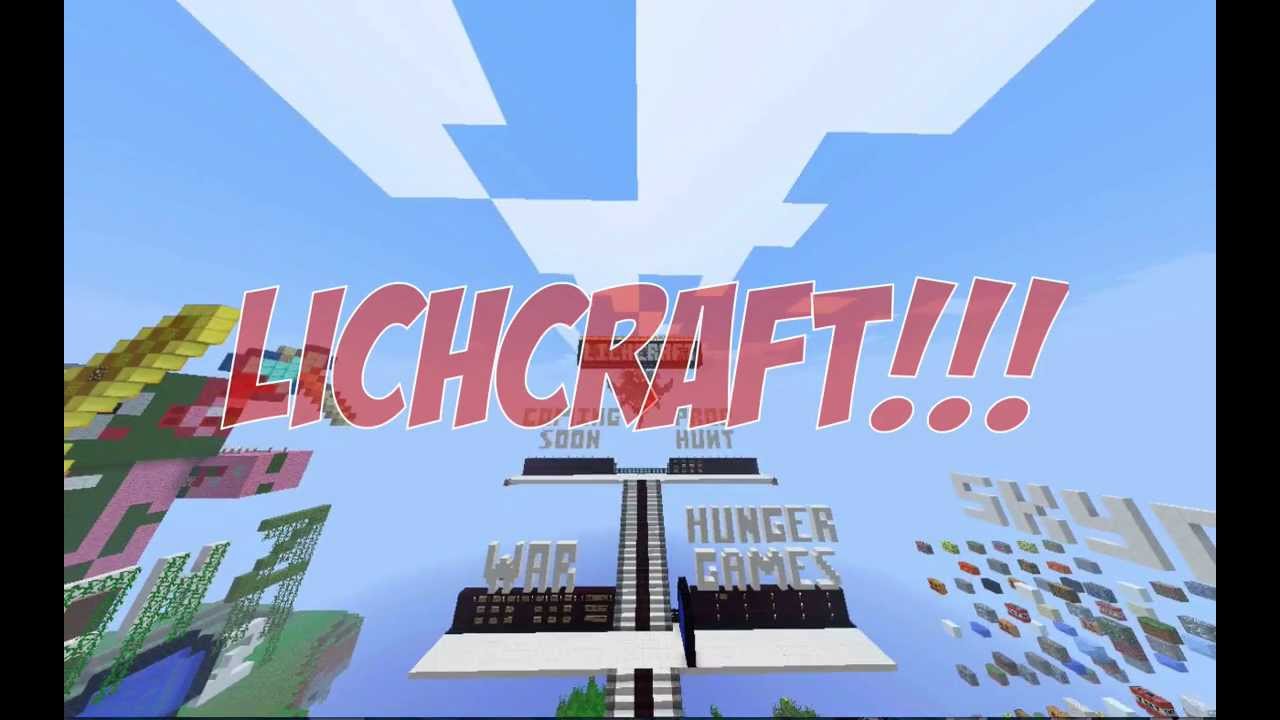 Lichcraft server - YouTube