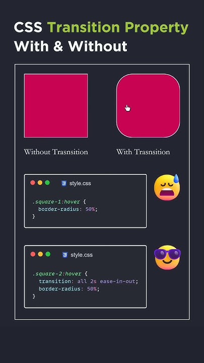 CSS Transition| how to work css transition | html css transition 2025 #htmlcss #css #js - YouTube