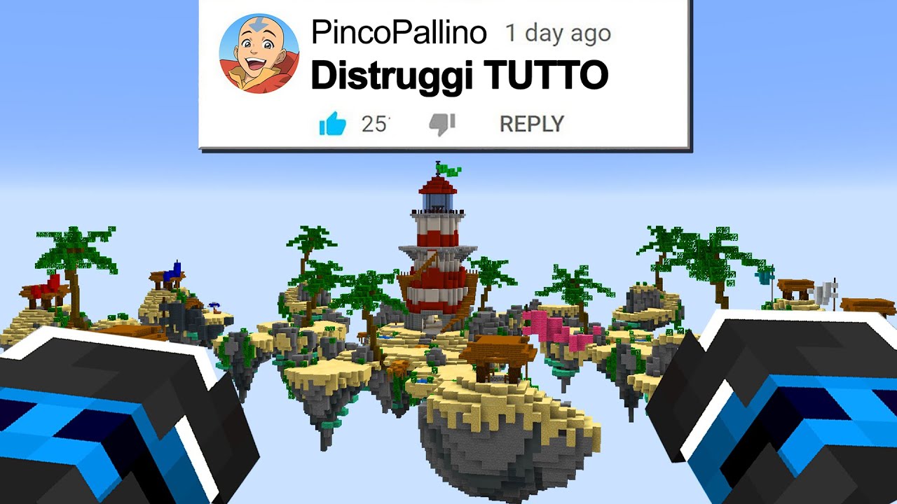 HO DISTRUTTO TUTTO NELLE BEDWARS IN CREATIVA - MINECRAFT ITA - YouTube