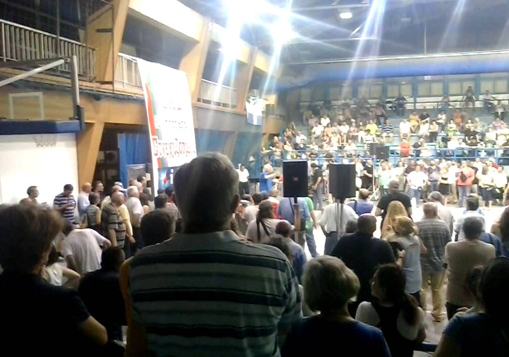 ΟΜΙΛΙΑ ΜΑΝΩΛΗ ΓΛΕΖΟΥ ΕΚΔΗΛΩΣΗ ISKRA ΓΗΠΕΔΟ ΠΑΝΕΛΛΗΝΙΟΥ 27 7 2015 - YouTube