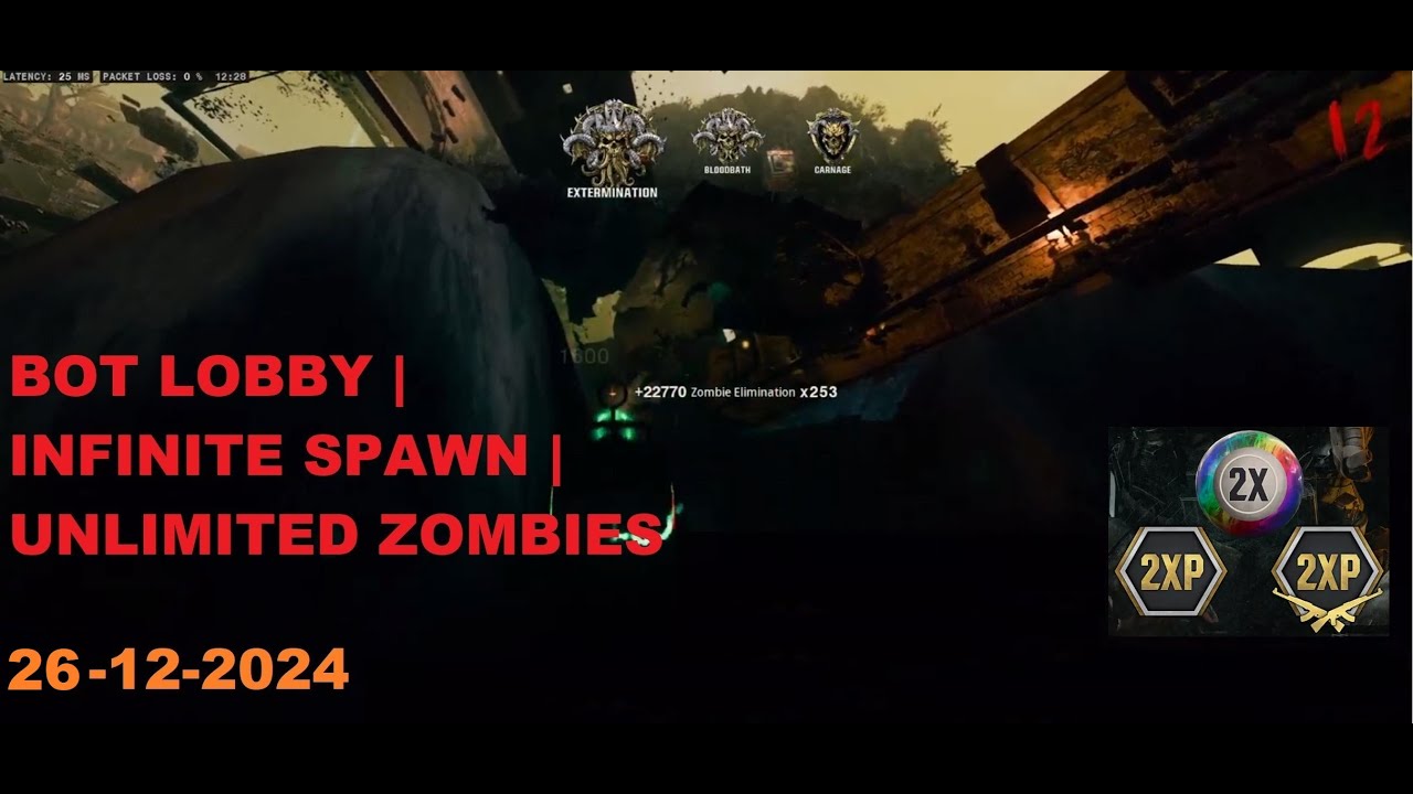 AFTER PATCH* DOUBLE XP GLITCH BO6! SOLO AFK SWORD BOT LOBBY - CITADELLE ...