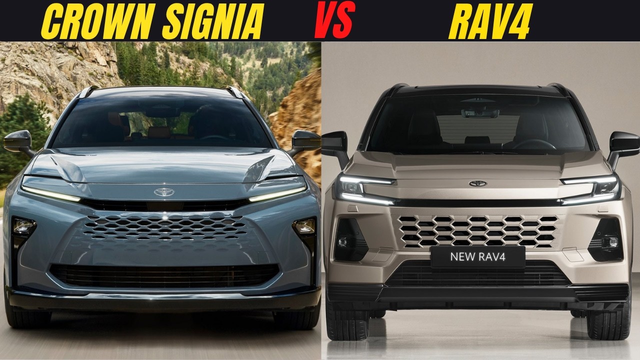 Toyota Crown Signia Vs Rav4