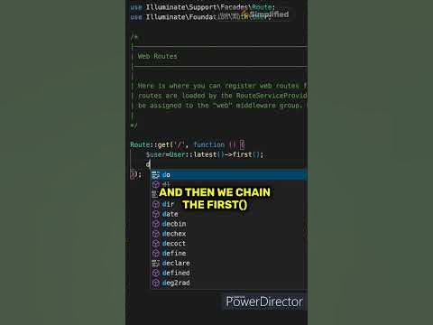 Laravel Eloquent: How to get the last record in your database #laravel #php #shorts - YouTube