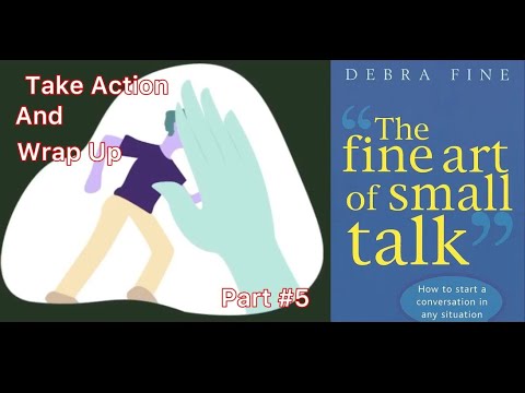 The Fine Art of small talk | part 5 | DEBRA FINE | Book hack | #shorts ...